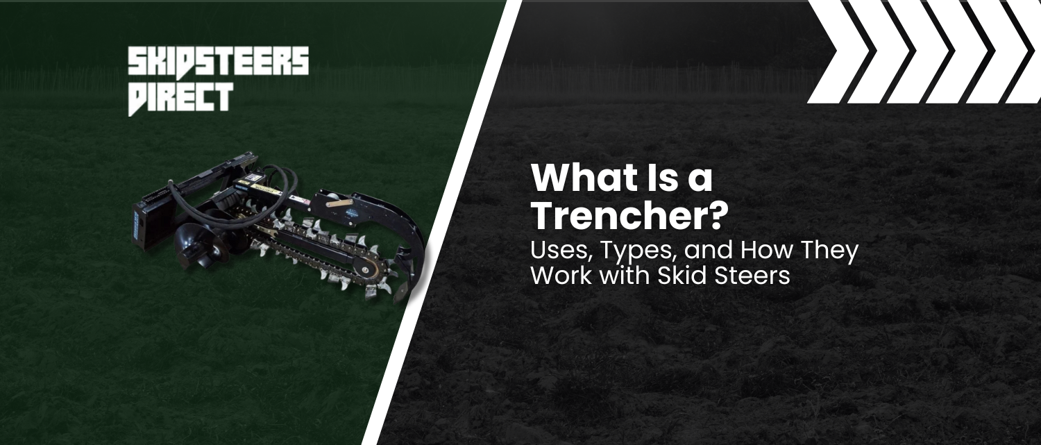 What Is a Trencher? Uses & Types | Skid Steers Direct