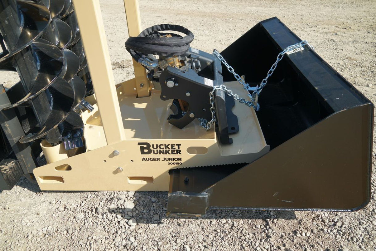 Bucket Bunker Auger Lite Attachment | Skid Steers Direct