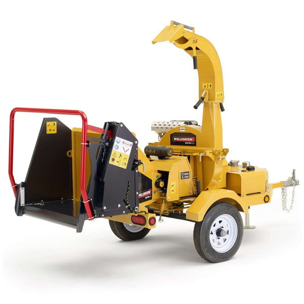 Hydraulic Feed Wood Chipper Trailer | Wallenstein Equipment - Skid ...