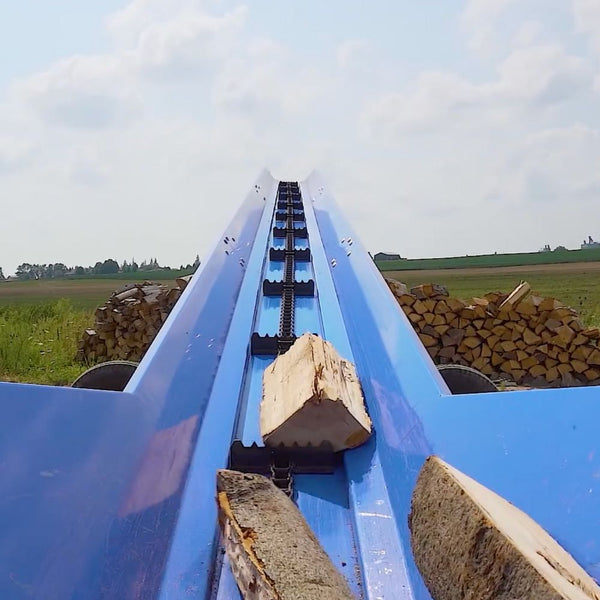 Firewood Conveyor | Wallenstein Equipment | Buy Online - Skid Steers Direct