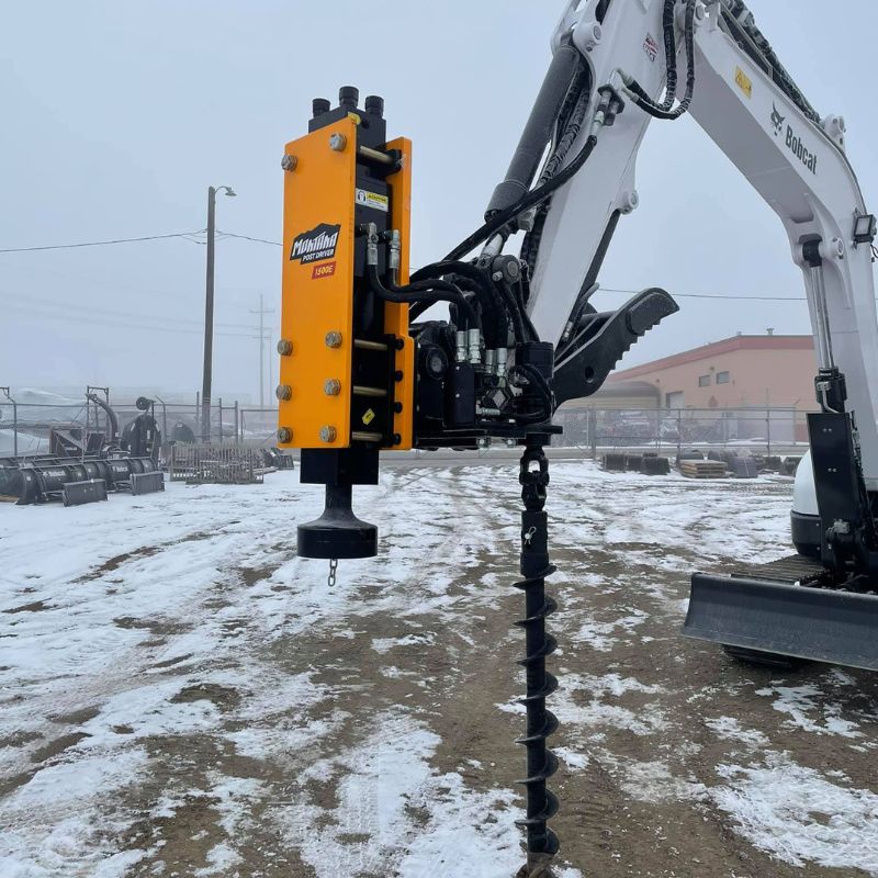 Montana Excavator Post Driver – Skid Steers Direct