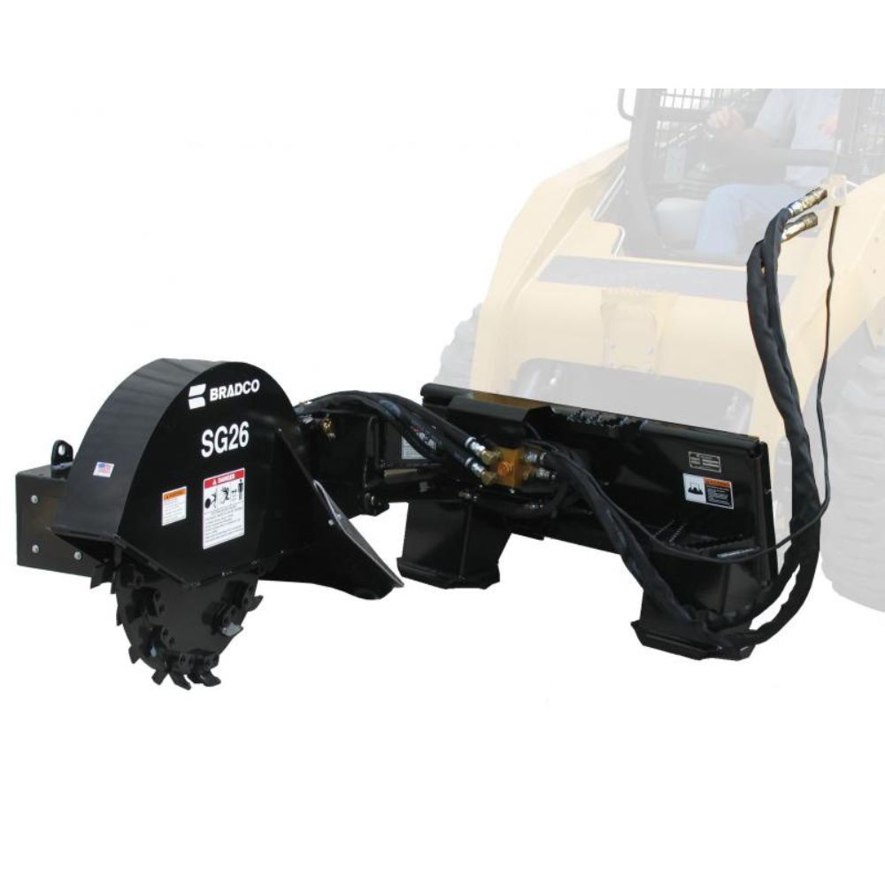 Skid Steer Stump Grinder [Made In America] - Skid Steers Direct