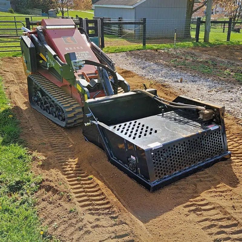Mini Rock Rake by Rockaway - Buy Online! - Skid Steers Direct