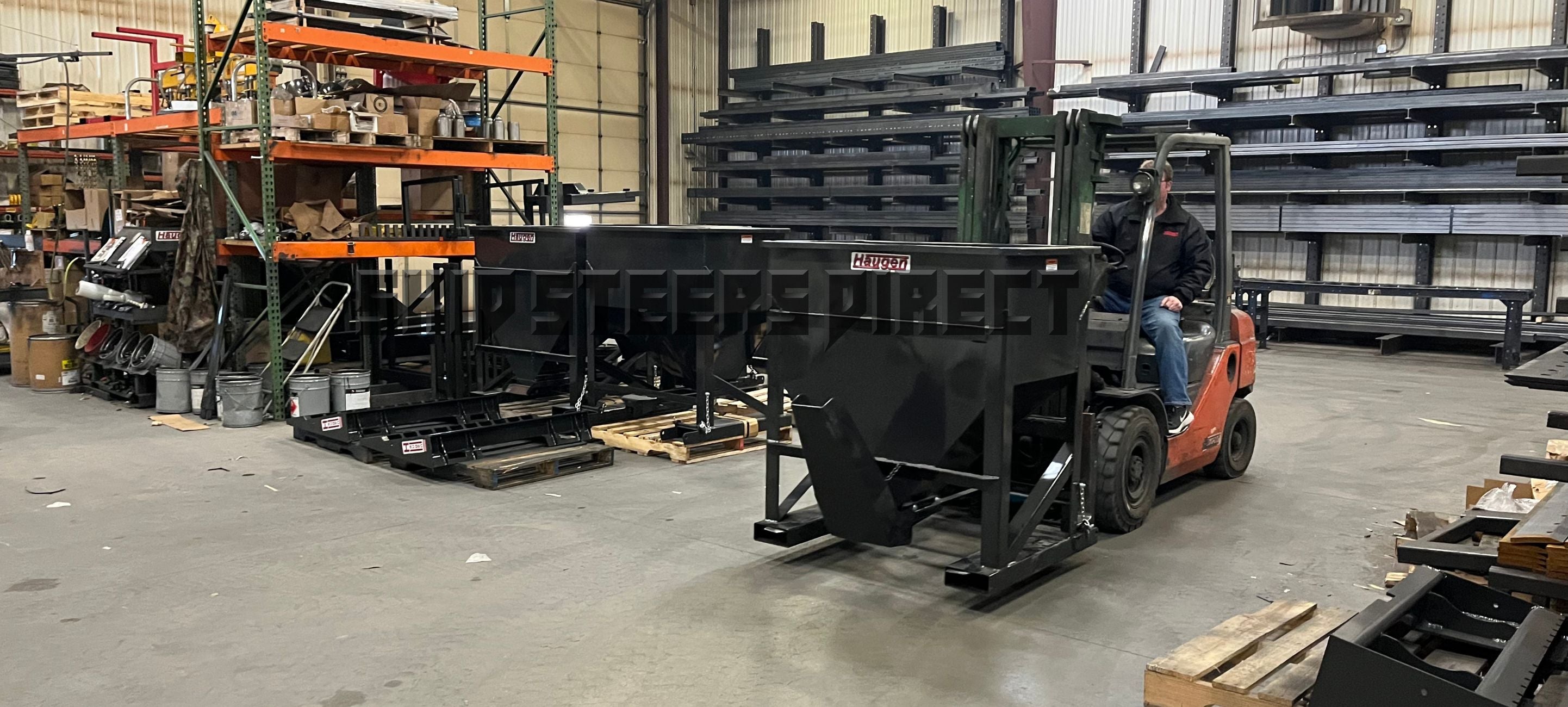 Concrete Hopper Attachment for Telehandler & Skid Steers – Skid Steers ...