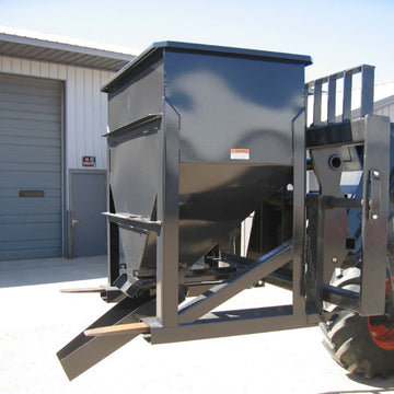 Concrete Hopper Attachment for Telehandler | Skid Steers Direct