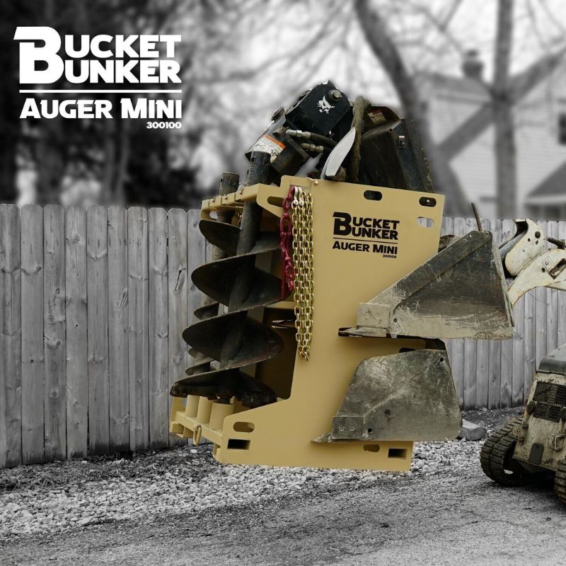 Auger Mini | Bucket Bunker | Buy Online | Free Shipping - Skid Steers ...