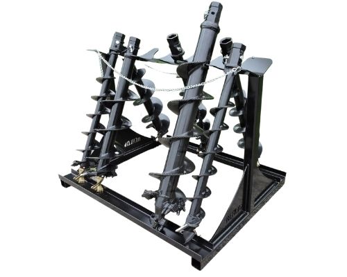 Skid Steer Attachment Storage | Buy Online | Made In America – Skid ...