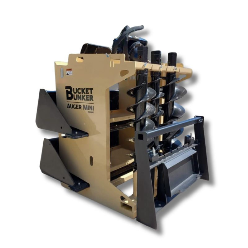 Bucket Bunker Mini Auger Attachment | Skid Steers Direct