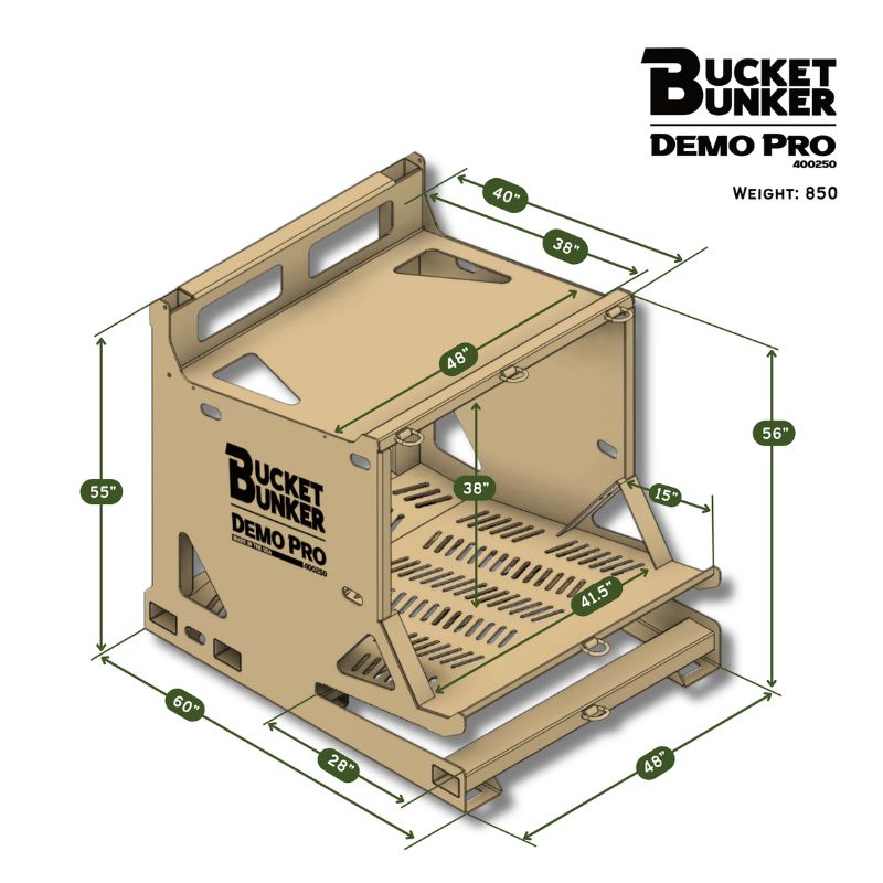 Demo Pro | Bucket Bunker – Skid Steers Direct