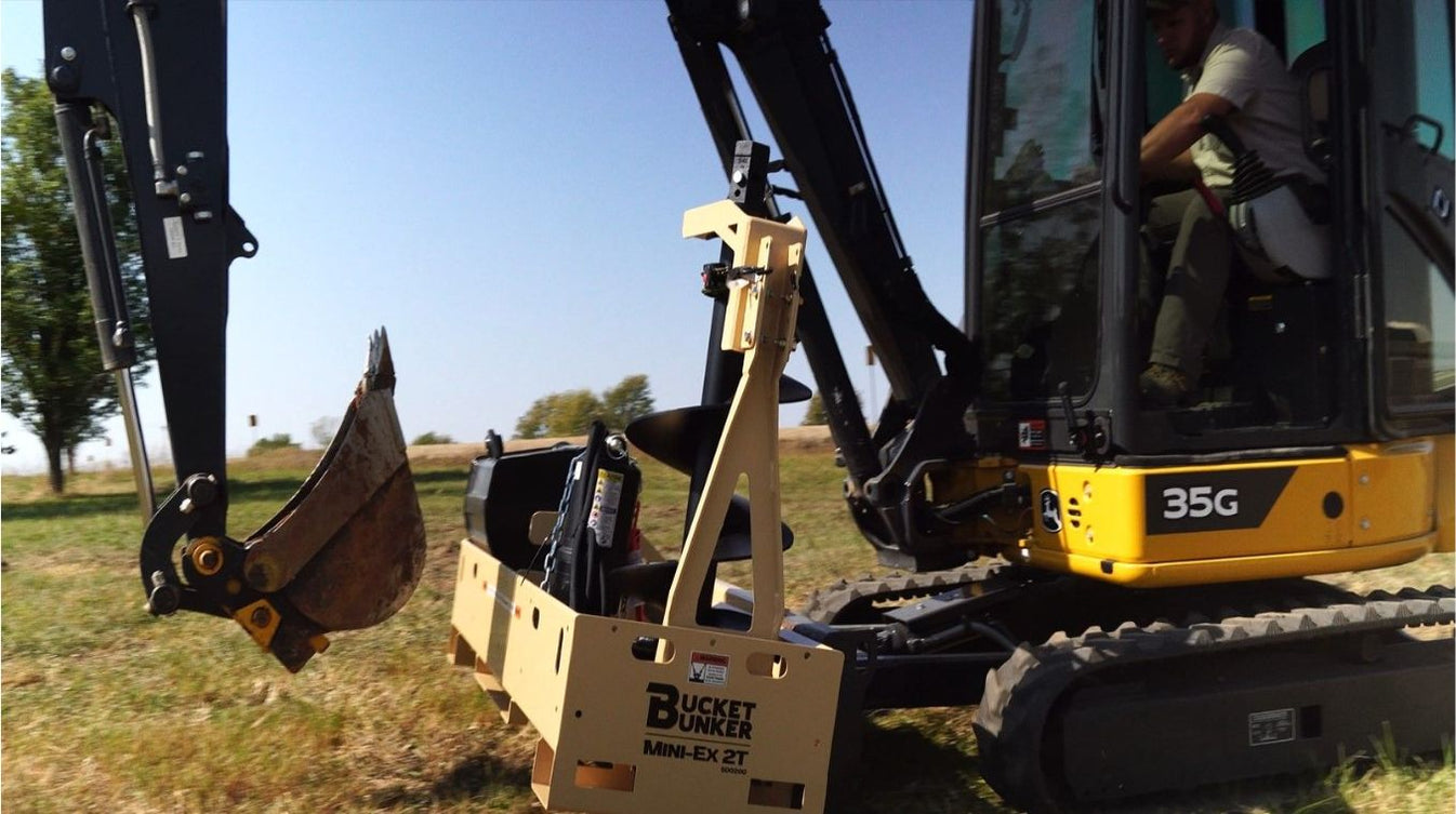 Mini-EX 2T | Bucket Bunker – Skid Steers Direct