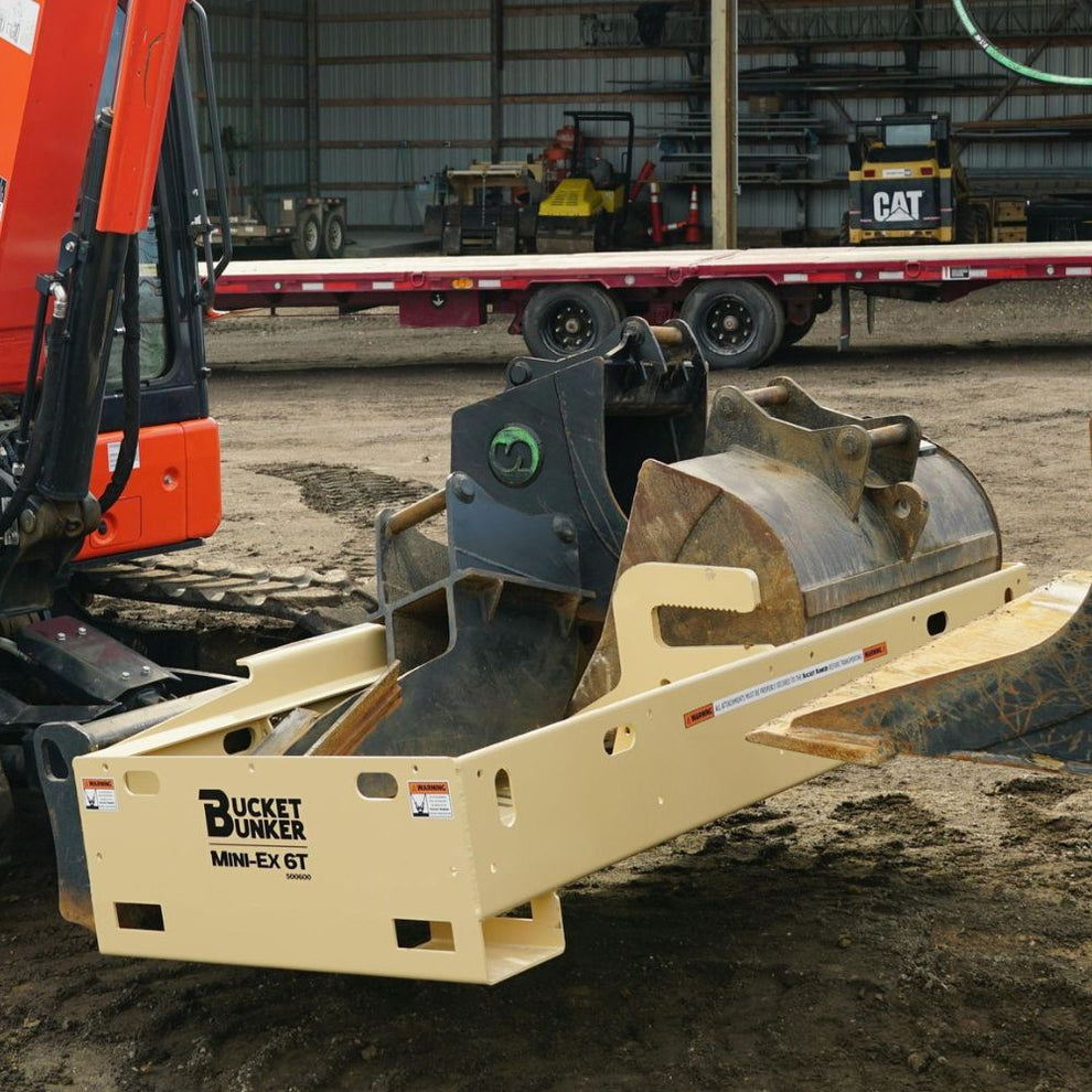 Bucket Bunker Mini-EX 6T Attachment | Skid Steers Direct