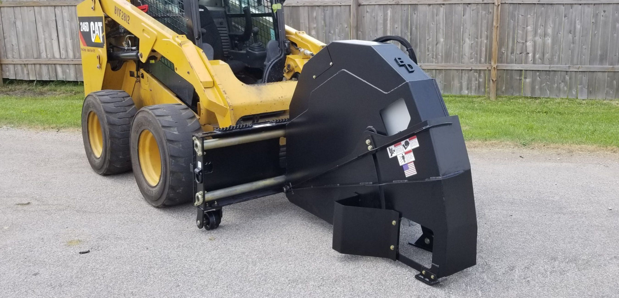 Skid Steer Concrete Saw | Buy online | Free Shipping – Skid Steers Direct