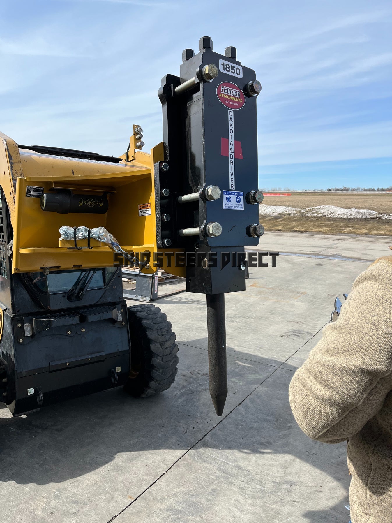 Dakota Post Driver for Skid Steers | Skid Steers Direct