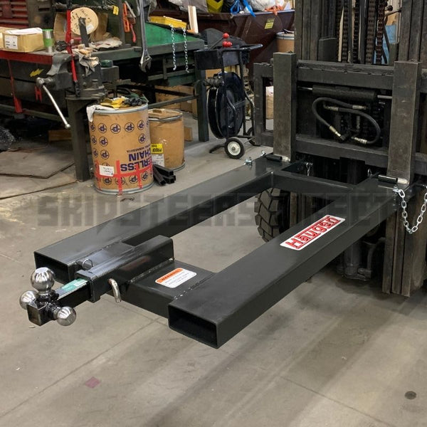 Fork Mounted Trailer Spotter Haugen Attachments Skid Steers Direct