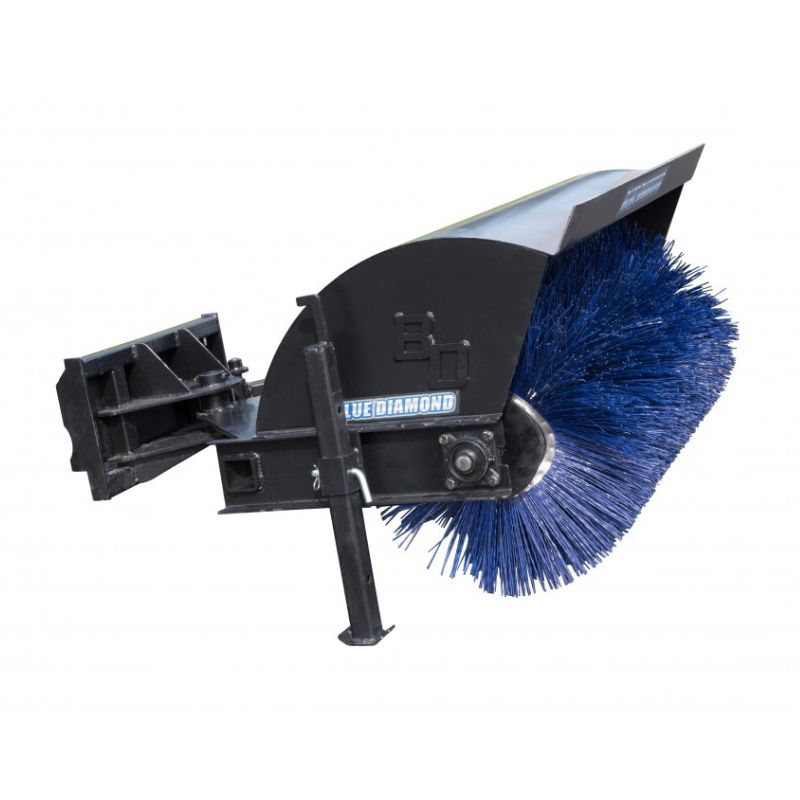 Mini Broom Heavy Duty | Blue Diamond - Skid Steers Direct
