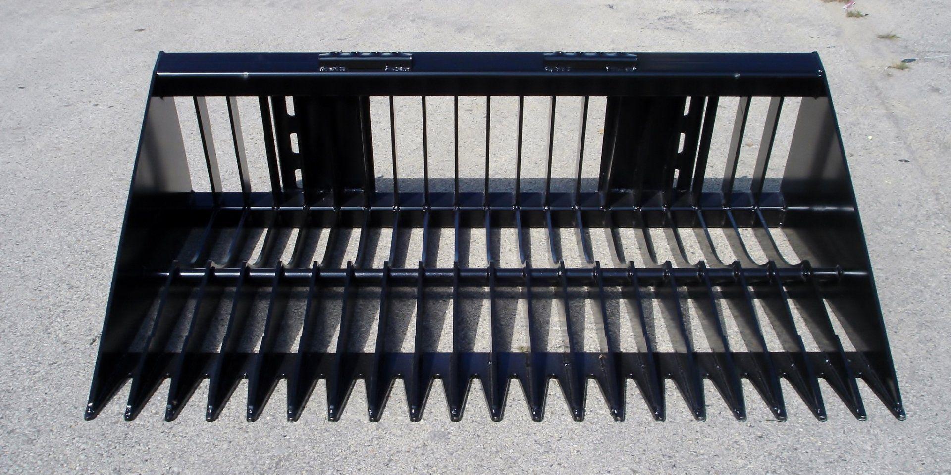 Skeleton Rock Bucket - Skid Steer & Tractor - Berlon Industries - Skid ...